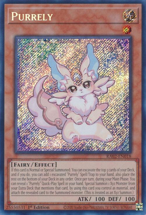Purrely (Secret Rare) - 25th Anniversary Rarity Collection II - YuGiOh - TCGplayer.com