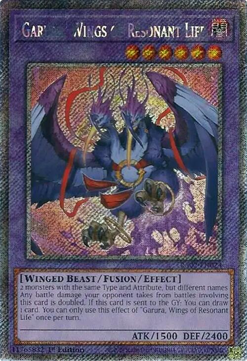 Garura, Wings of Resonant Life (Platinum Secret Rare) - 25th ...