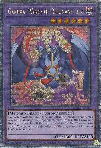 Garura, Wings of Resonant Life (Quarter Century Secret Rare) - 25th ...