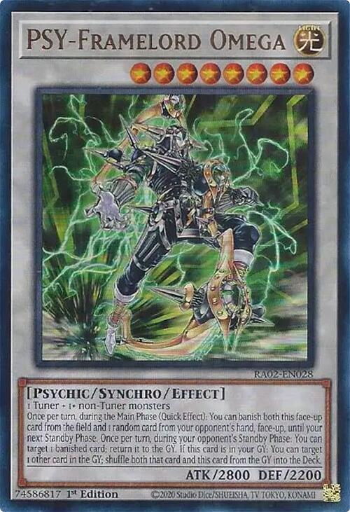 PSY-Framelord Omega (UR) - 25th Anniversary Rarity Collection II - YuGiOh