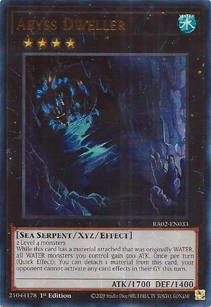 Abyss Dweller (UR) - 25th Anniversary Rarity Collection II - YuGiOh ...