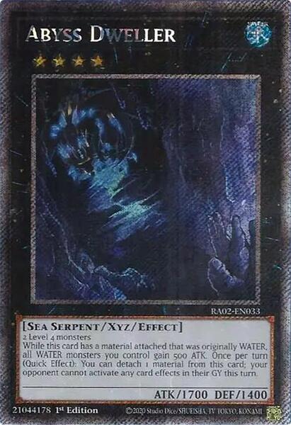Abyss Dweller (Platinum Secret Rare) - 25th Anniversary Rarity ...