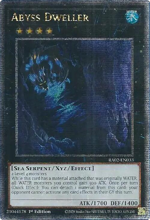 Abyss Dweller (Quarter Century Secret Rare) - 25th Anniversary Rarity ...