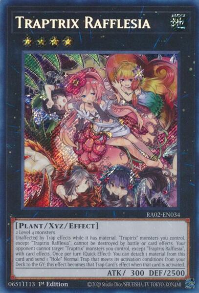 Traptrix Rafflesia (Secret Rare) - 25th Anniversary Rarity Collection ...