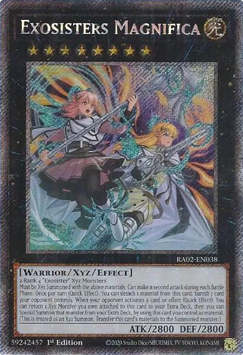 Exosisters Magnifica (Platinum Secret Rare) - 25th Anniversary Rarity ...