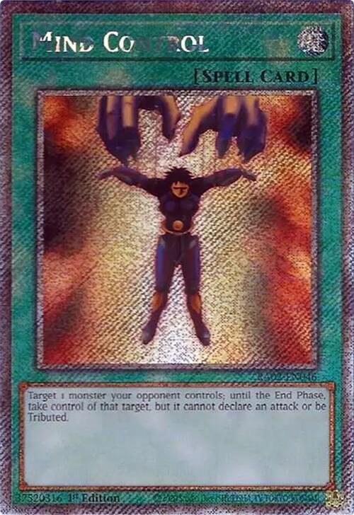 Mind Control (Platinum Secret Rare) - 25th Anniversary Rarity Collection II - YuGiOh - TCGplayer.com