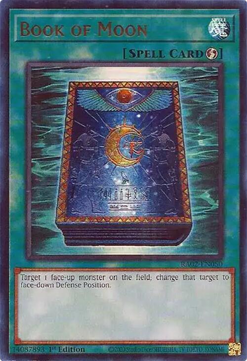 Book of Moon (UR) - 25th Anniversary Rarity Collection II - YuGiOh ...