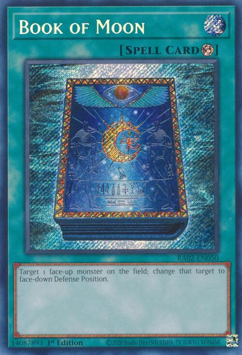 Book of Moon (Secret Rare) - 25th Anniversary Rarity Collection II ...