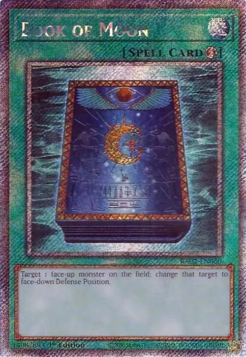 Book of Moon (Platinum Secret Rare) - 25th Anniversary Rarity ...