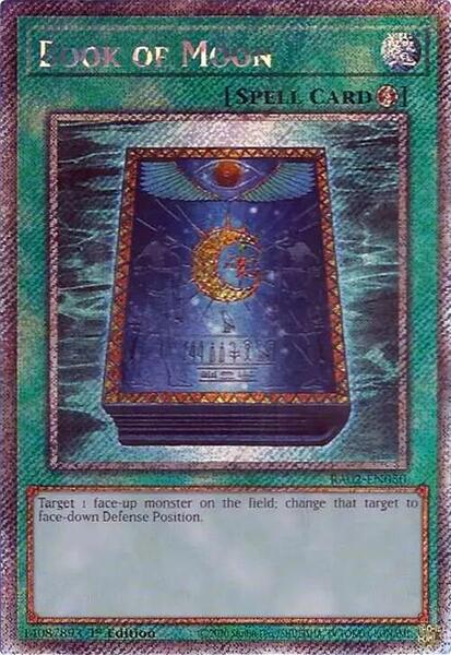 Book of Moon (Platinum Secret Rare) - 25th Anniversary Rarity ...