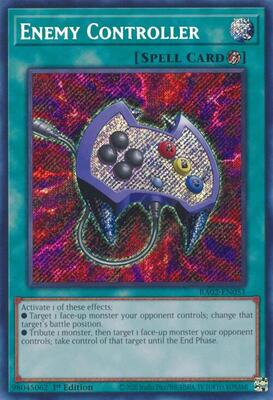 Enemy Controller (Secret Rare) - 25th Anniversary Rarity Collection II ...