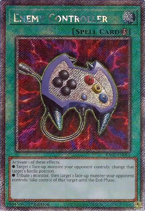 Enemy Controller (Platinum Secret Rare) - 25th Anniversary Rarity ...