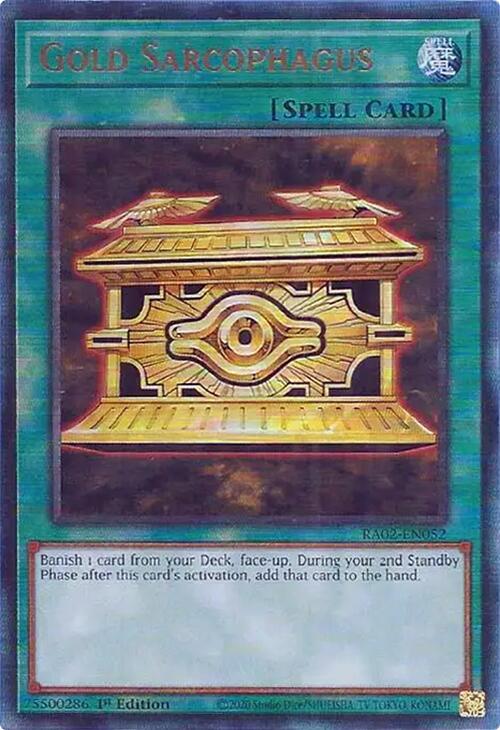 Gold Sarcophagus (PUR) - 25th Anniversary Rarity Collection II - YuGiOh - TCGplayer.com