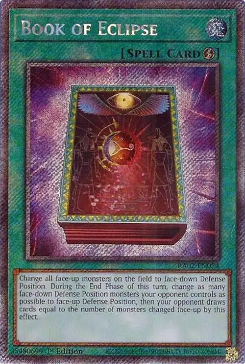 Book of Eclipse (Platinum Secret Rare) - 25th Anniversary Rarity ...