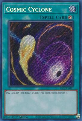 Cosmic Cyclone (Secret Rare) - 25th Anniversary Rarity Collection II ...