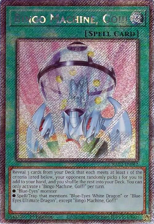 Bingo Machine, Go!!! (Platinum Secret Rare) - 25th Anniversary Rarity ...