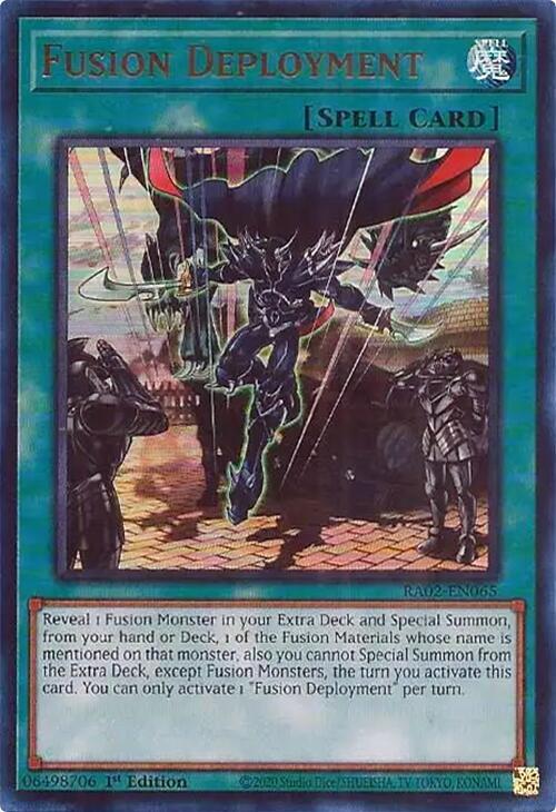 Fusion Deployment (UR) - 25th Anniversary Rarity Collection II - YuGiOh ...