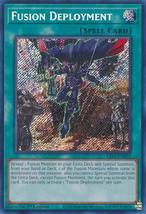 Fusion Deployment (Secret Rare) - 25th Anniversary Rarity Collection II - YuGiOh