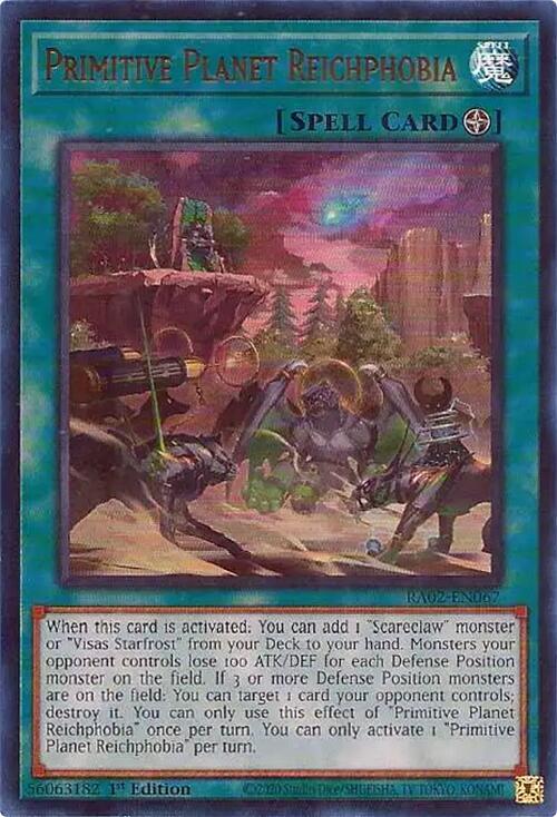 Primitive Planet Reichphobia (UR) - 25th Anniversary Rarity Collection II - YuGiOh