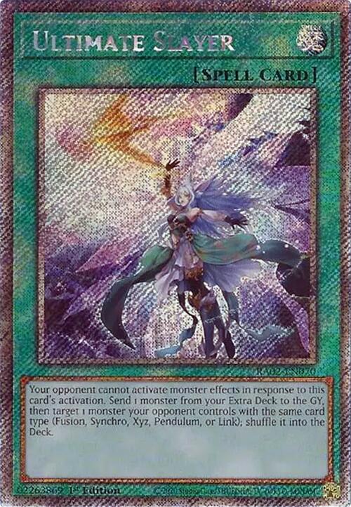 Ultimate Slayer (Platinum Secret Rare) - 25th Anniversary Rarity ...