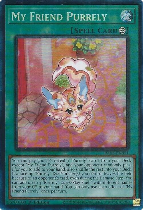 My Friend Purrely (PCR) - 25th Anniversary Rarity Collection II ...