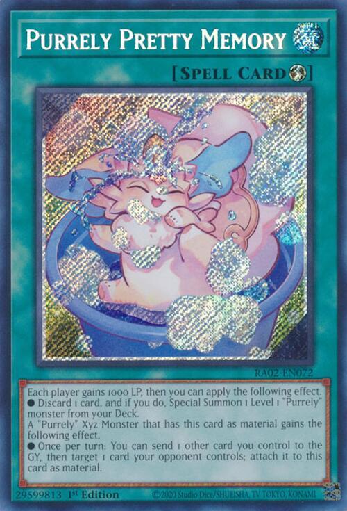 Purrely Pretty Memory (Secret Rare) - 25th Anniversary Rarity ...