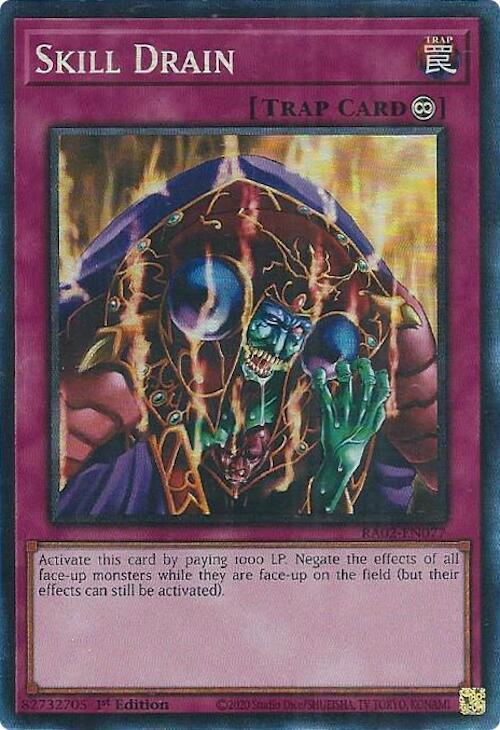 Skill Drain (PCR) - 25th Anniversary Rarity Collection II - YuGiOh ...