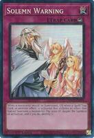 Solemn Warning (PCR) - 25th Anniversary Rarity Collection II - YuGiOh ...