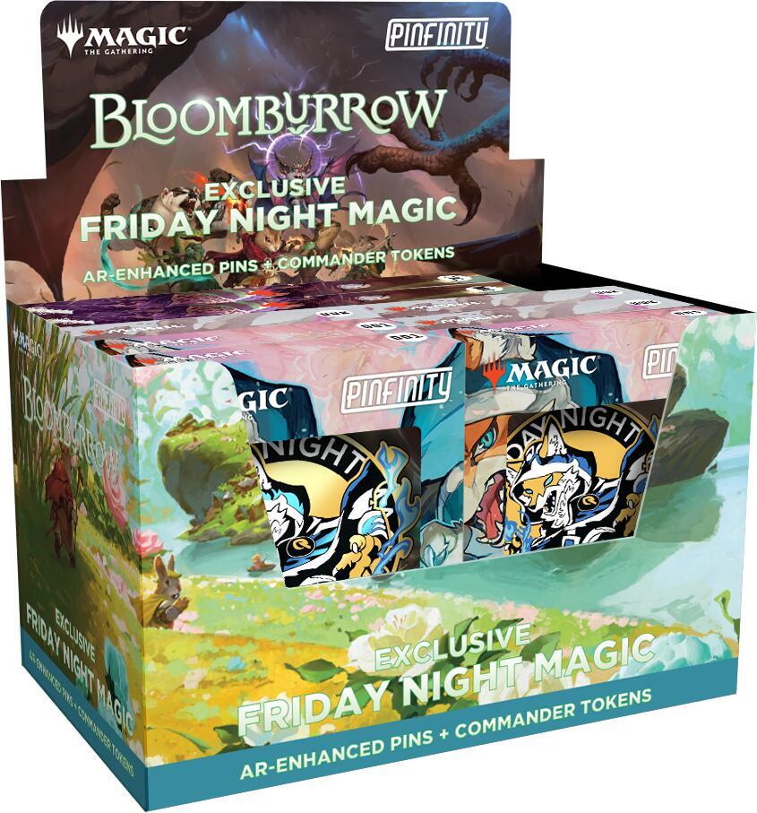 Bloomburrow - Pinfinity Friday Night Magic AR-Enhanced Pin + Commander ...