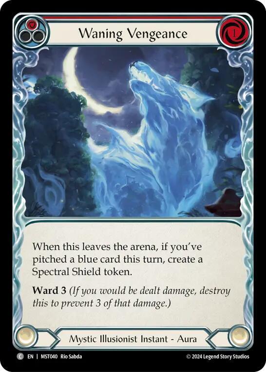 First Tenet of Chi: Moon - Part the Mistveil - Flesh and Blood TCG