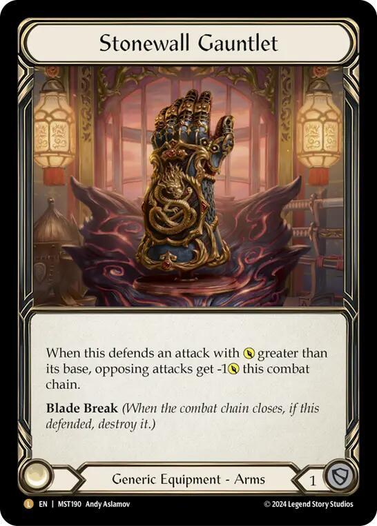 Stonewall Gauntlet - Part the Mistveil - Flesh and Blood TCG ...