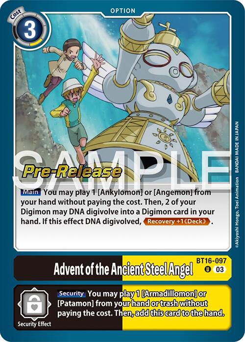 Advent of the Ancient Steel Angel - Beginning Observer Pre-Release ...