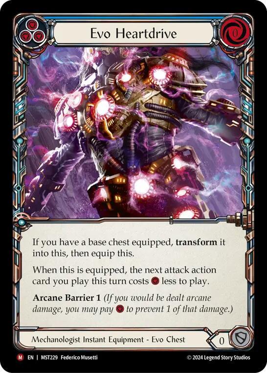Evo Magneto - Heavy Hitters - Flesh and Blood TCG