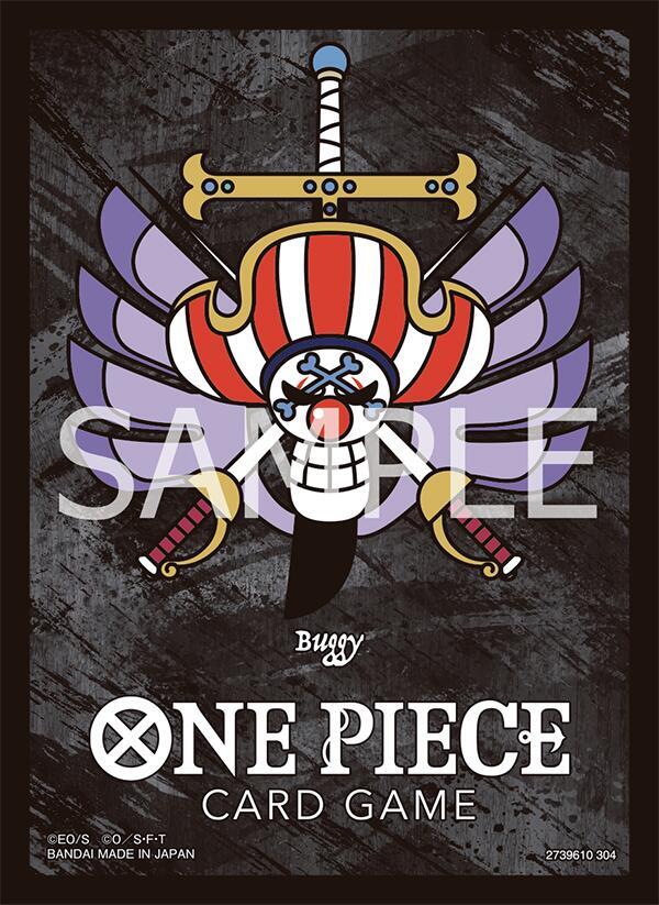 One Piece Card Game Official Sleeves - Buggy (10-Pack) - Bandai Card ...