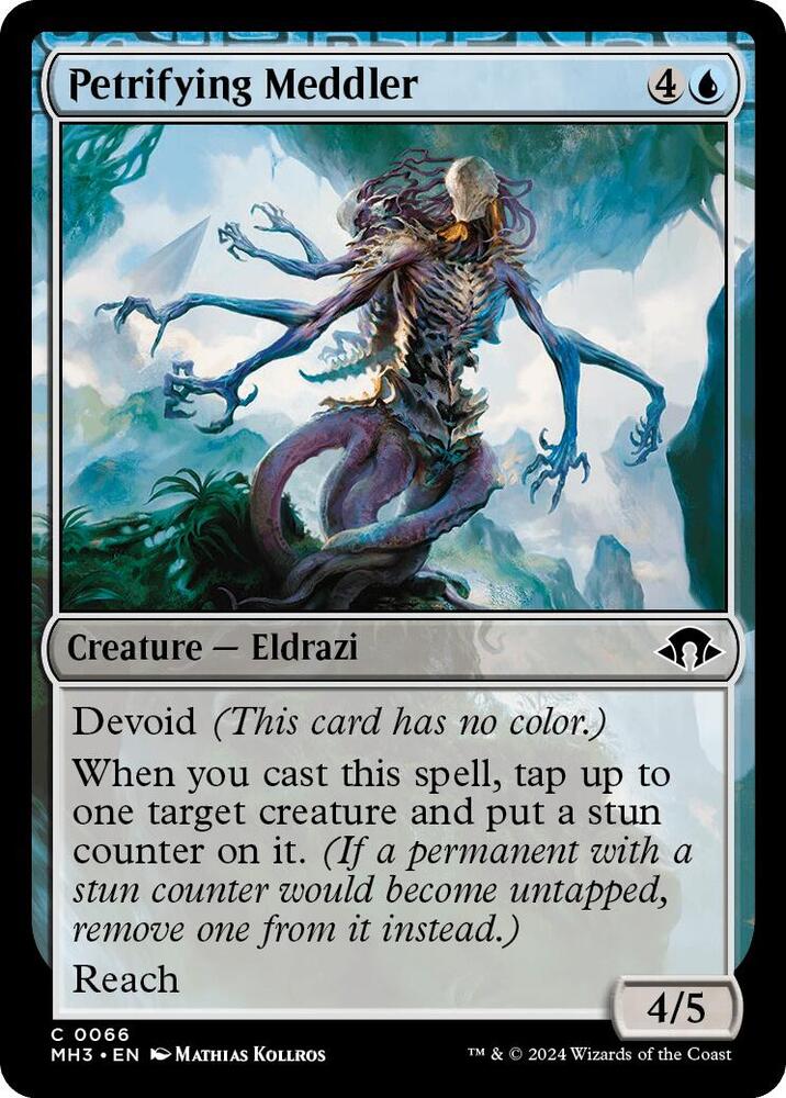 Petrifying Meddler - Modern Horizons 3 - Magic: The Gathering ...