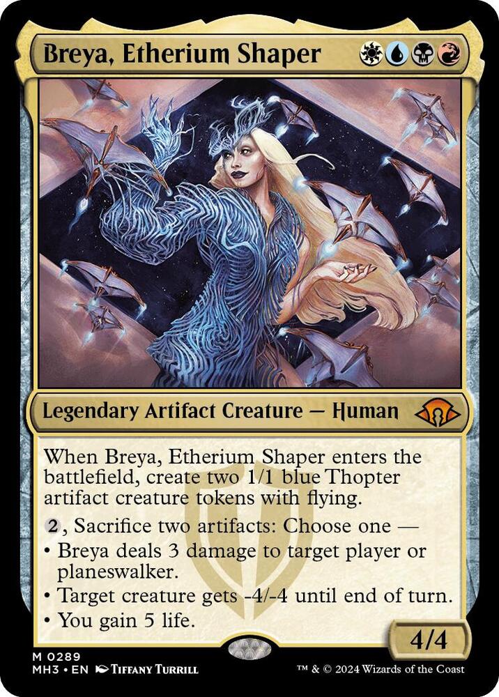 Breya, Etherium Shaper - Modern Horizons 3 - Magic: The Gathering ...