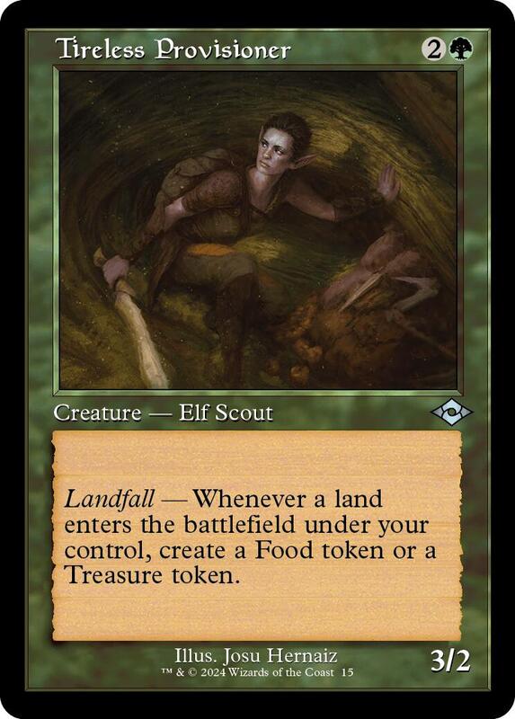 Tireless Provisioner (Retro Frame) - Modern Horizons 2 - Magic: The ...