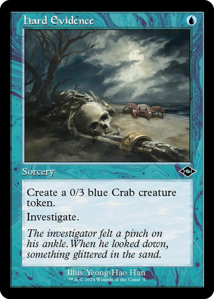 Hard Evidence (Retro Frame) - Modern Horizons 2 - Magic: The Gathering ...