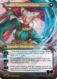 Tamiyo, Inquisitive Student (Borderless) - Back of card