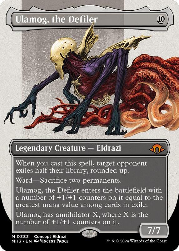 Modern Horizons 3 Commander Deck - Eldrazi Incursion (Collector's ...