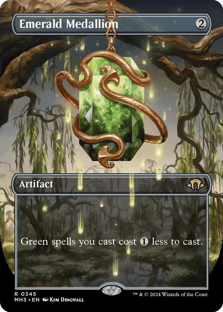 Emerald Medallion (Borderless) - Modern Horizons 3 - Magic: The ...