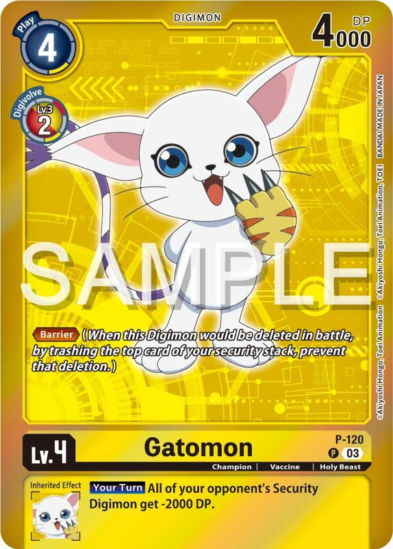 Gatomon - P-120 (Digimon Adventure Box 2024) - Digimon Promotion Cards ...