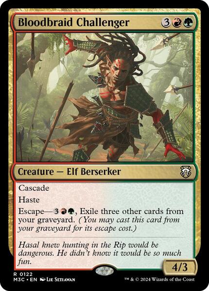 Bloodbraid Challenger - Commander: Modern Horizons 3 - Magic: The ...