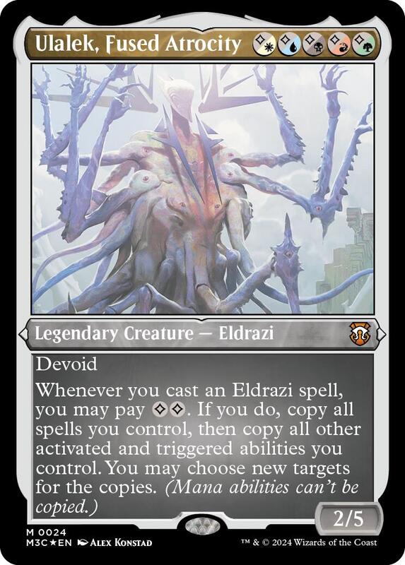 Ulalek, Fused Atrocity (Foil Etched) - Commander: Modern Horizons 3 ...