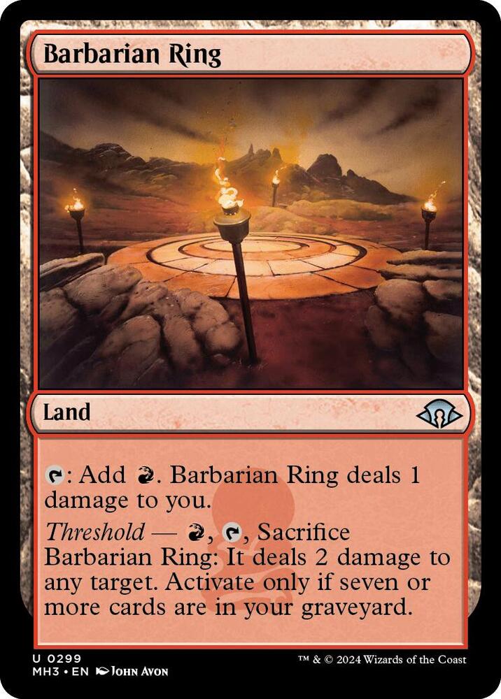 Barbarian Ring - Modern Horizons 3 - Magic: The Gathering - TCGplayer.com