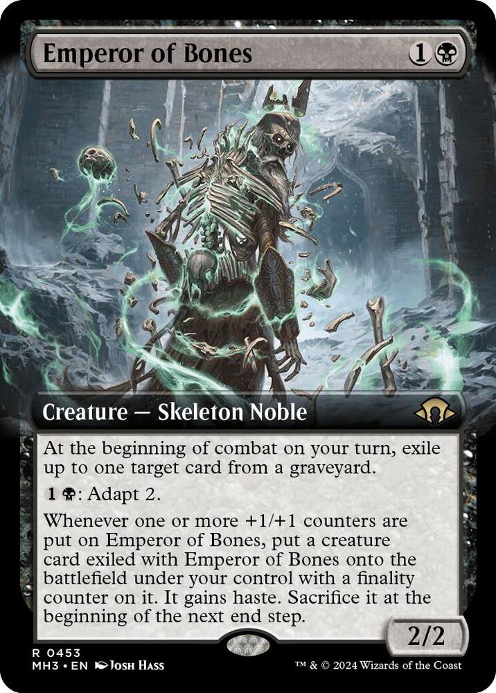Emperor of Bones (Extended Art) - Modern Horizons 3 - Magic: The ...