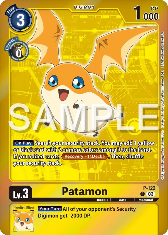 Patamon - P-122 (Digimon Adventure Box 2024) - Digimon Promotion Cards - Digimon Card Game ...