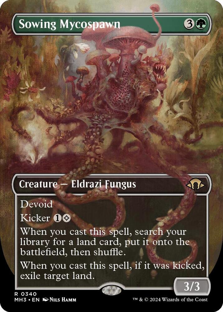 Sowing Mycospawn (Borderless) - Modern Horizons 3 - Magic: The ...