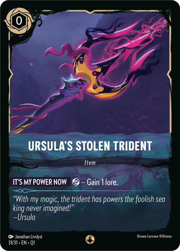 Ursula's Stolen Trident - Illumineer's Quest: Deep Trouble - Disney Lorcana - TCGplayer.com