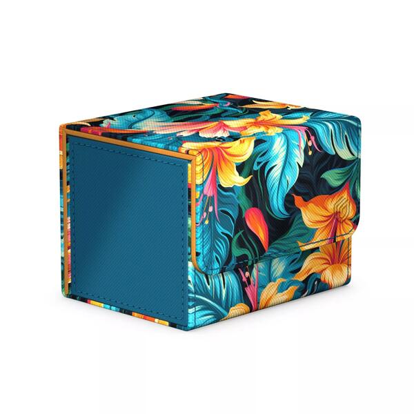 Sidewinder 100+ Floral Places Deck Box - Tulum Blue - Ultimate Guard ...